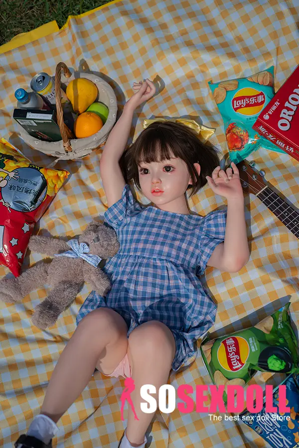 عروسک های جنسی 110 سانتی متری 3 فوت6 گربه ای عروسک سیلیکونی با سینه تخت